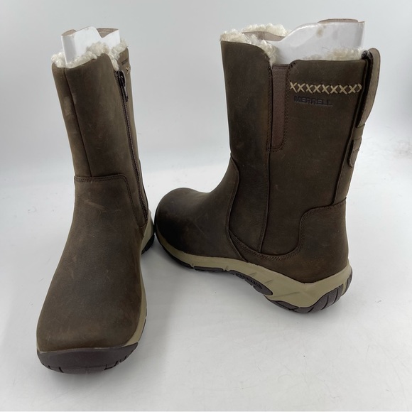 Merrell | Shoes | New Merrell Womens Encore 4 Espresso Tall Polar ...